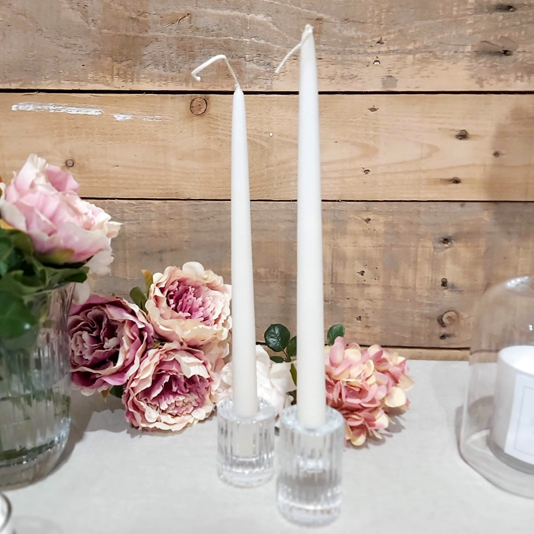Taper Candles - Ivory - Malmaison