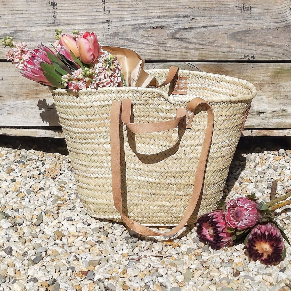 Traditional French Market Basket - Malmaison